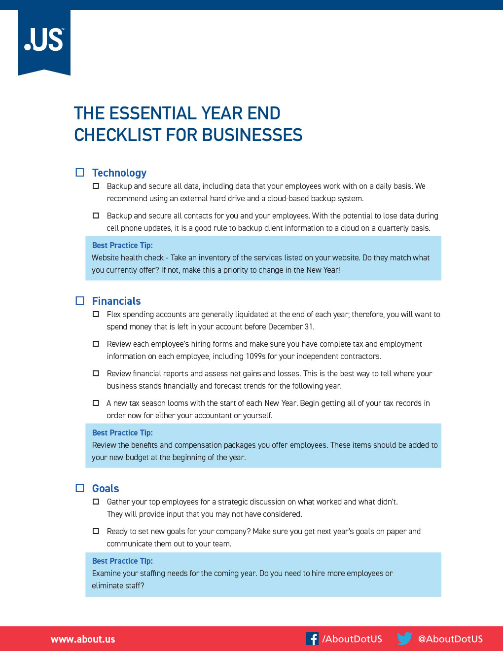 Tools & Resources to Grow Your Online Business | .US Domains - About.US